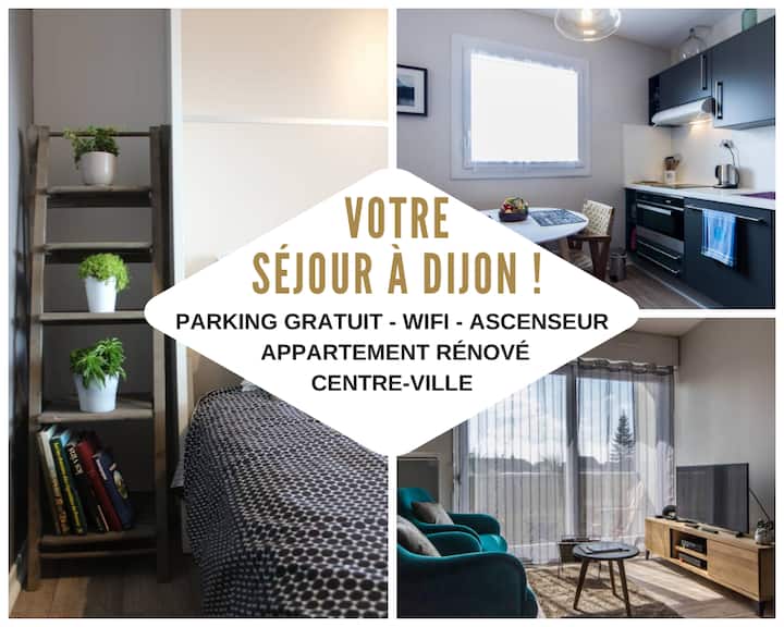 Appartement Zen - Centre Ville - Dijon