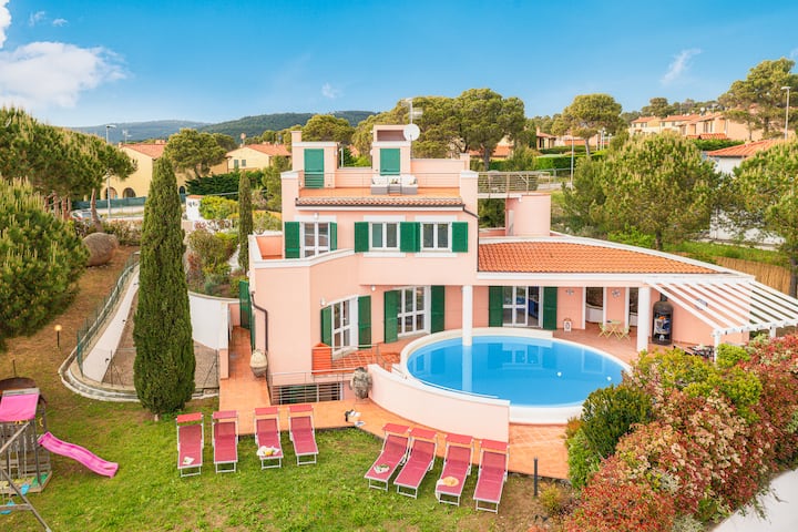 Villa Irene A Castiglioncello - Livorno