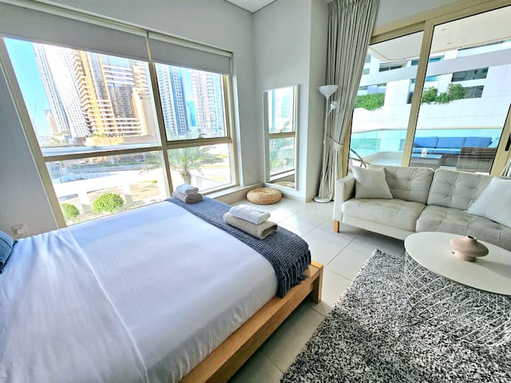 Sunrise Homes - A Great Studio Close To Jbr Beach - Dubaï Marina