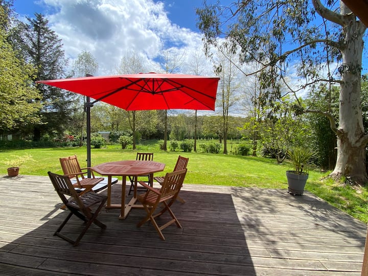 Charmante Maison En Bois - Sartilly-Baie-Bocage