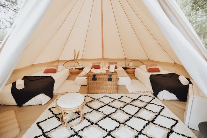 Séjour Nature En Tipi Familial Chez Cocooning Tipi - Moliets-et-Maa
