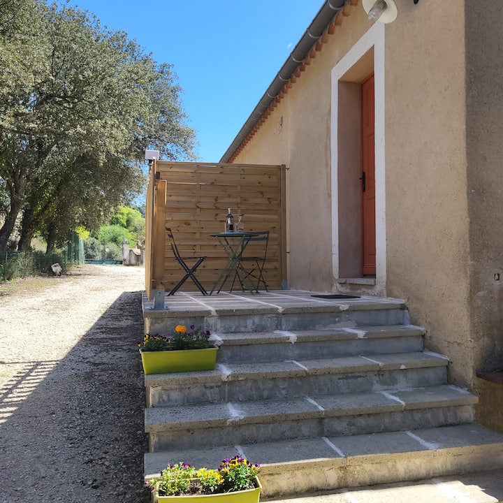Studio Entre Village Et Campagne - Roussillon