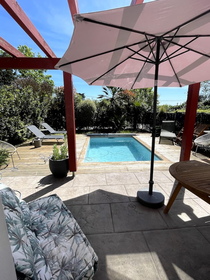 Maison Avec Piscine Bidart Campagne Proche Plages - Espelette