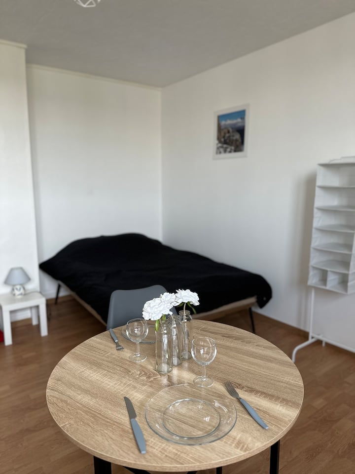 Spacieux Studio Rénové En Centre Ville - ibis budget Givet