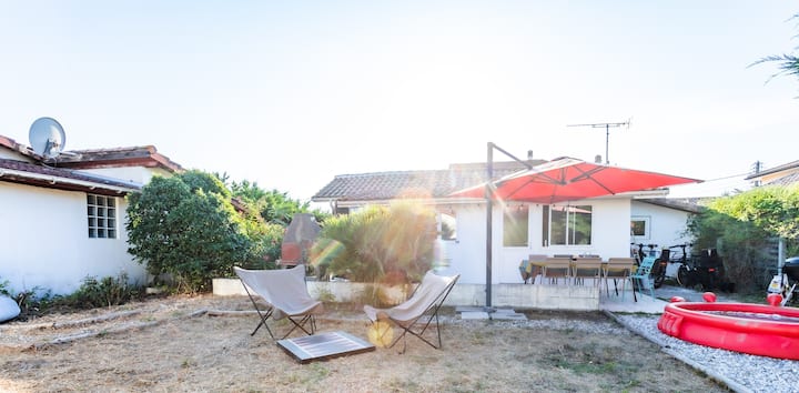 Maison à 200m De La Plage Et 300m De La Forêt - Mimizan
