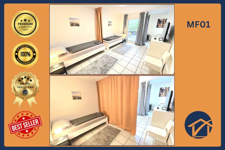 -Cs24- 1 Zimmer Apartment Mit Terrasse (Mf01) - Menden