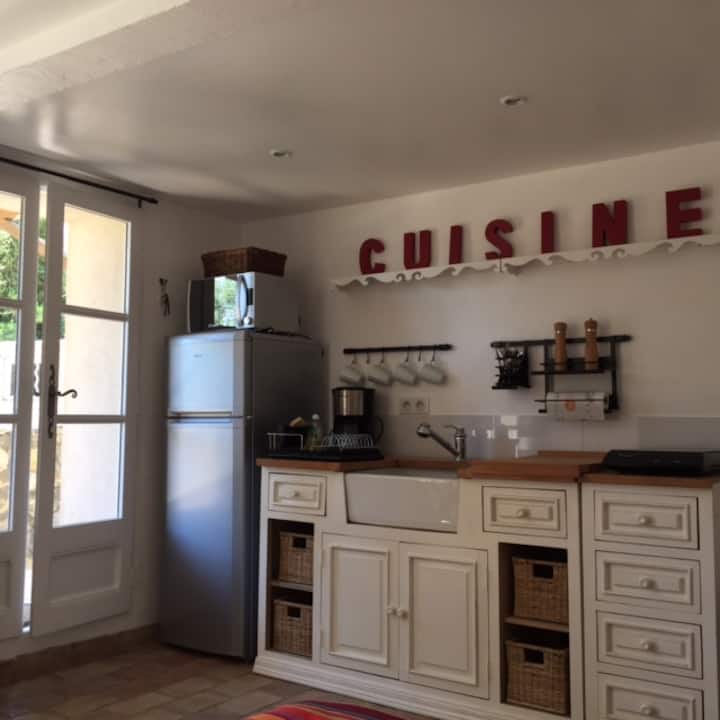 Gîte Avec Studio Indépendant Dans Mas Xviii S. - Tourrettes-sur-Loup