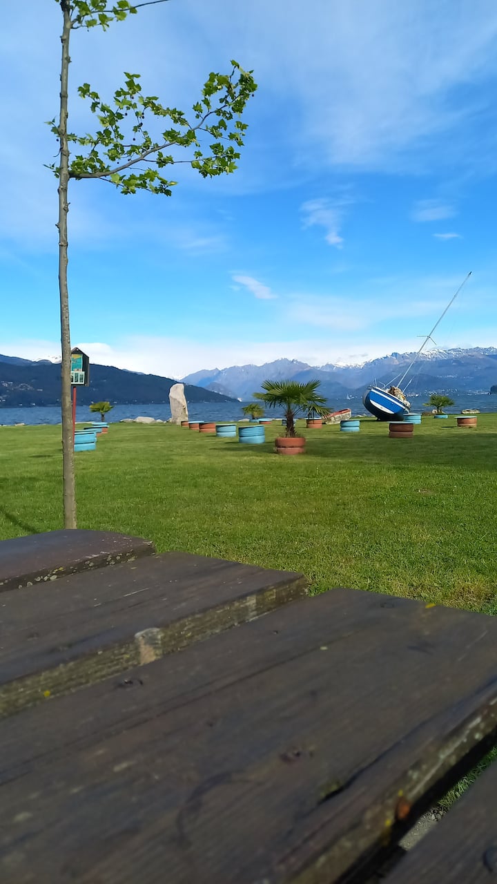 Roulotte+ Veranda. - Lake Maggiore