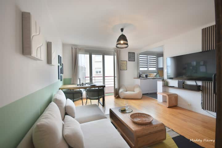 Logement 3 Chambres, Proche Centre Ville, Parking - Vannes
