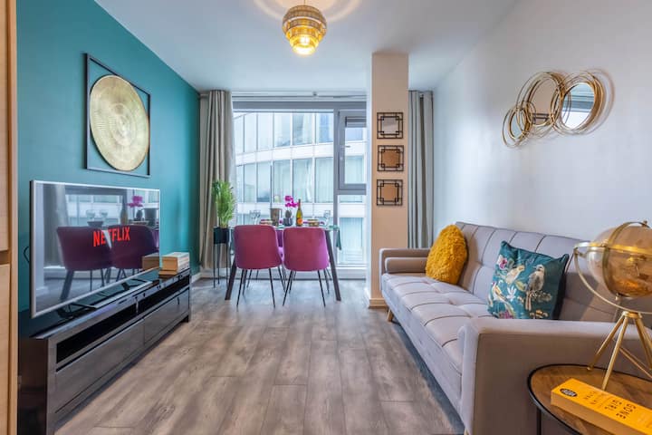 Grand Central- 2 Double Bed Apartment Free Parking - Birmingham