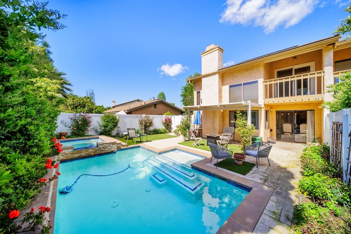 164 - *Colorful Happy Home -Pool &Spa - Santa Clarita, CA
