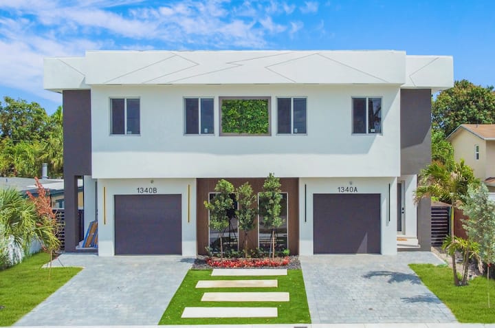 Las Olas-8 Bd With Two Htd Pool-jacuzzi-bbq-games - Fort Lauderdale