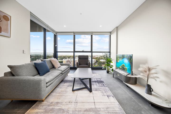 City&bridge View 2 Bed+study | Homebush - Burwood