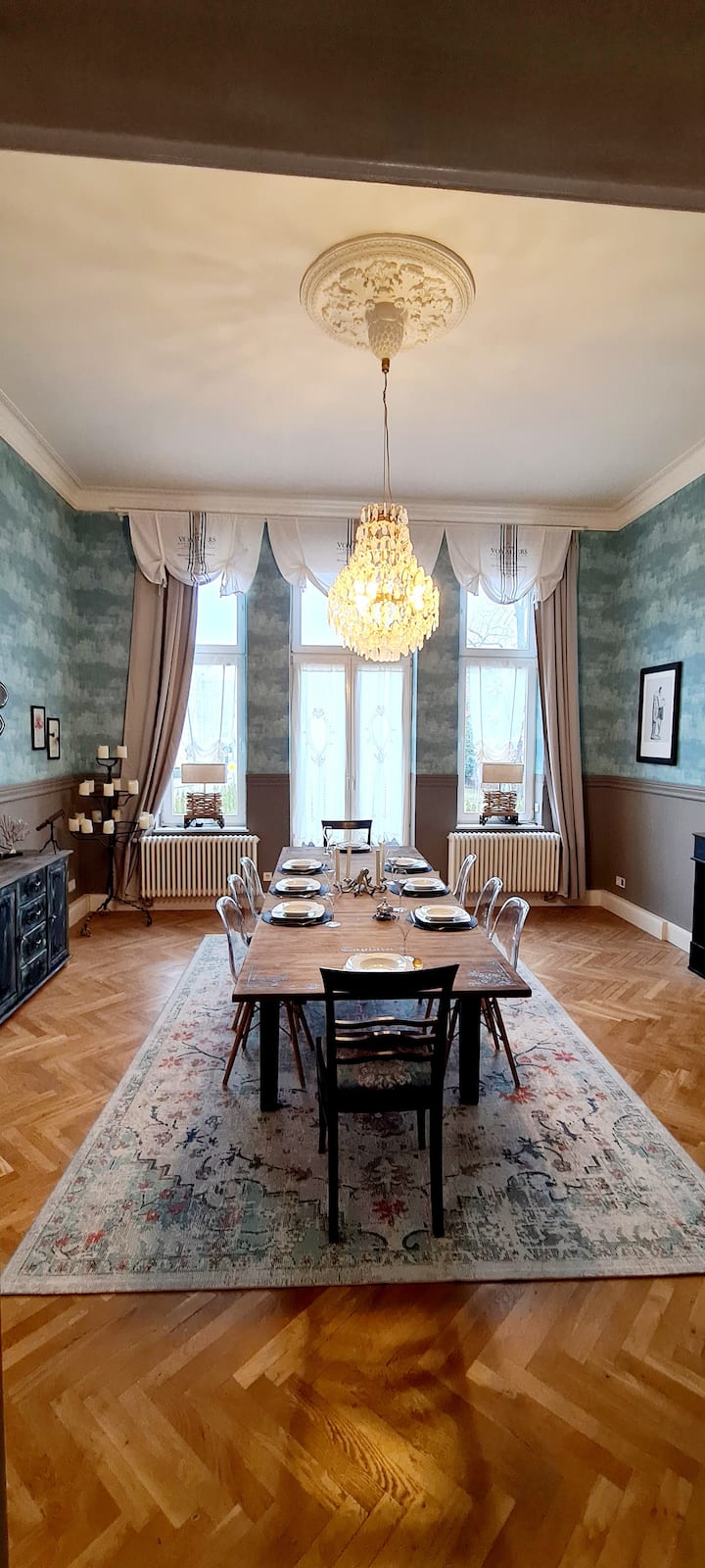 Ferienwohnung Stadtvilla Rostock-160 Qm Apartment - Rostock