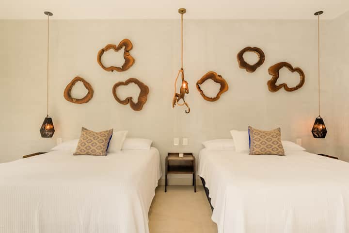 *Casa Aluxes- Estudio Zazil- 4 Pax /Wifi & Pool* - Cancún