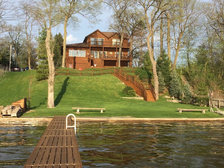 Log Home On Cedar Lake - Cedar Lake, IN