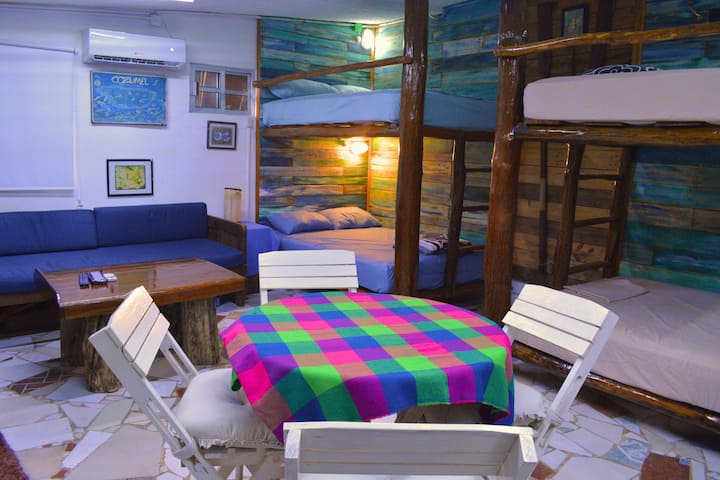 Acogedor Bungalow Cerca Del Mar - Cozumel