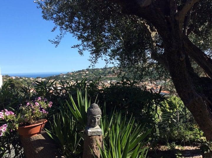 Appartement Très Calme Avec Jardin Vue Mer - Vallauris