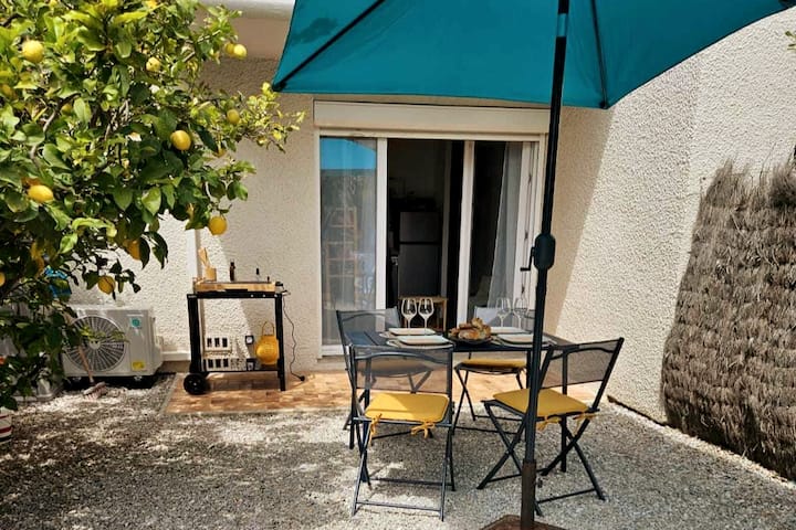 Studio Cosy Avec Jardin à Proximité De La Plage - Canet-en-Roussillon