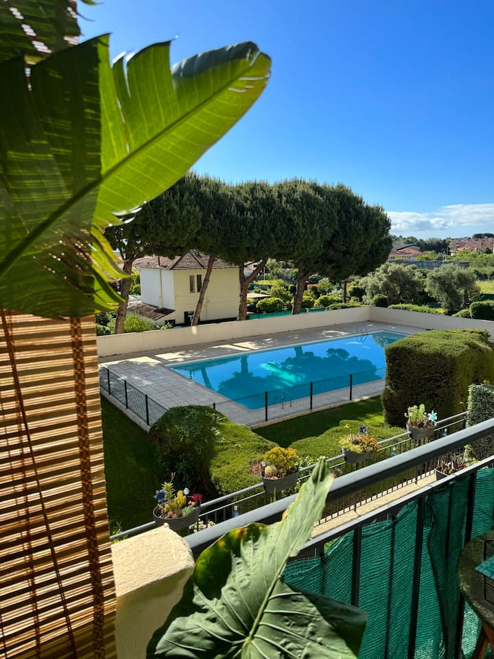 Superbe 2p Dans Résidence Provencal Avec Piscine - Antibes