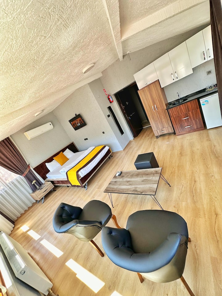 Pera Pansiyon Uludağ Manzaralı Penthouse Room - Bursa