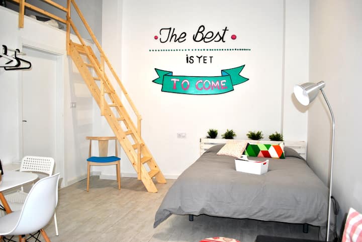 Loft3 Junto Ruzafa + Jardín | C.artes C. & Centro - Valencia