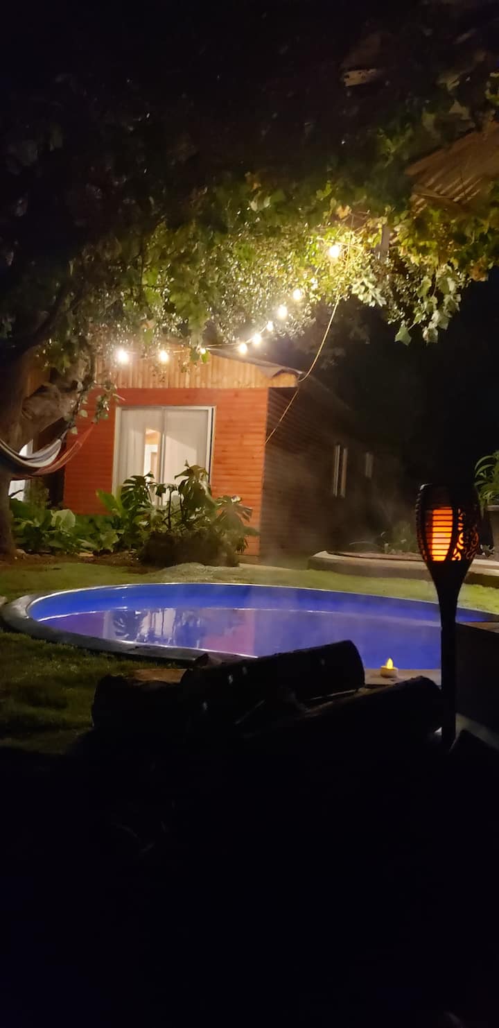 Cabaña Con Tinaja - Isla de Maipo