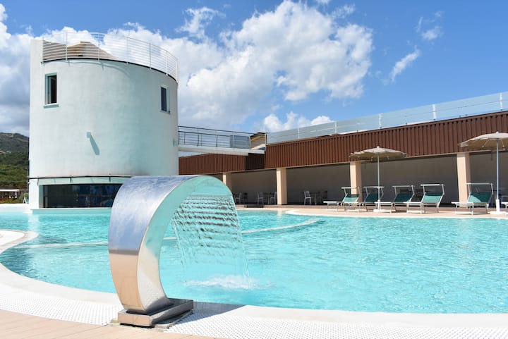 Apt Deluxe Dans Le Cilento, Balcon, Piscine - Casal Velino