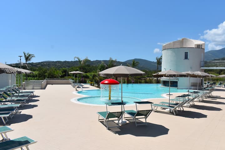Villa Deluxe In Cilento, Balcony, Swimming Pool - Acciaroli
