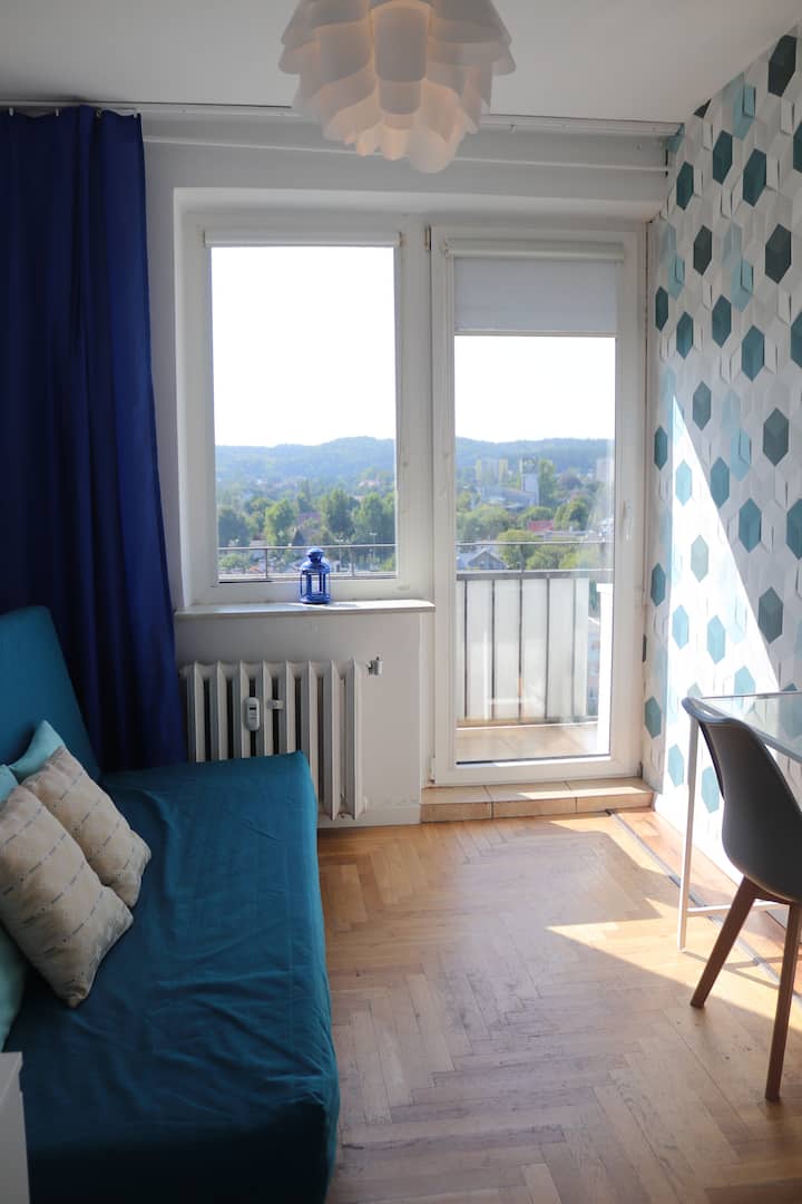 5 Min Plaża! Apartament 4 Pok Z Balkonem Do 8os - Sopot