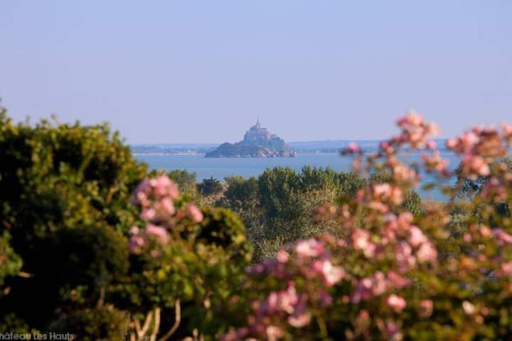 Chambre Les Angelots, Vue Mont St Michel - Jullouville