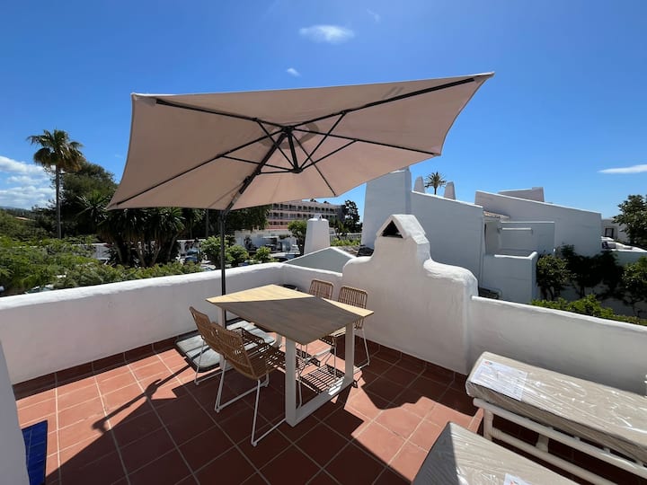 Estepona Villacana Bonita Villa Con Gran Terraza - Costa del Sol