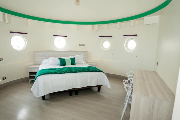 Deluxe King Con Terraza Y Vista En Valparaíso - Valparaíso