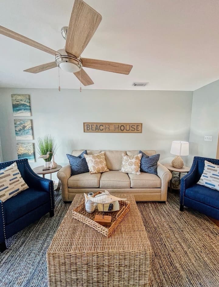 Coastal & Carefree: Ocean View - Tybee Island, GA