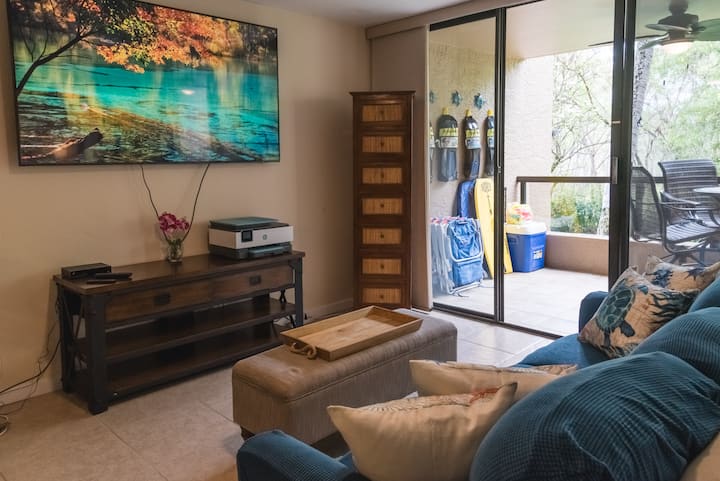 Downtown-ac-pool-kitchn-desk-bbq - Kailua-Kona, HI