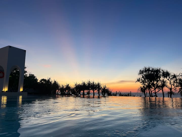 Beachfront Room Santorini Inspired - Bolinao - Bolinao