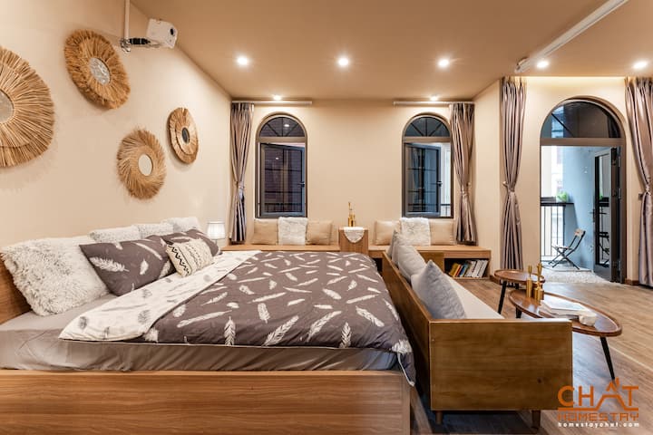 Cozycorner5 | Balcony Bliss-projector- Free Washer - Hanoi