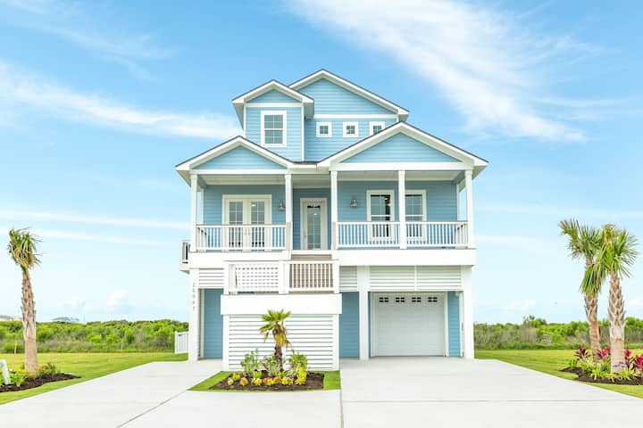 Sunset Bliss -Brand New Home - Galveston, TX