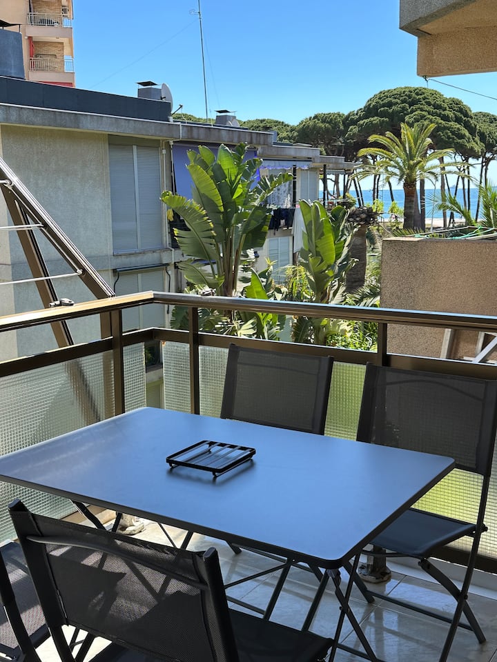 Apt Pineda Centre, Vue Plage - La Pineda