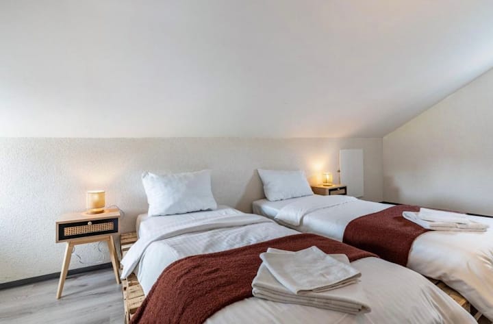 Zentral | 4 Pers. | Wlan | Küche | Maisonette - Lampertheim