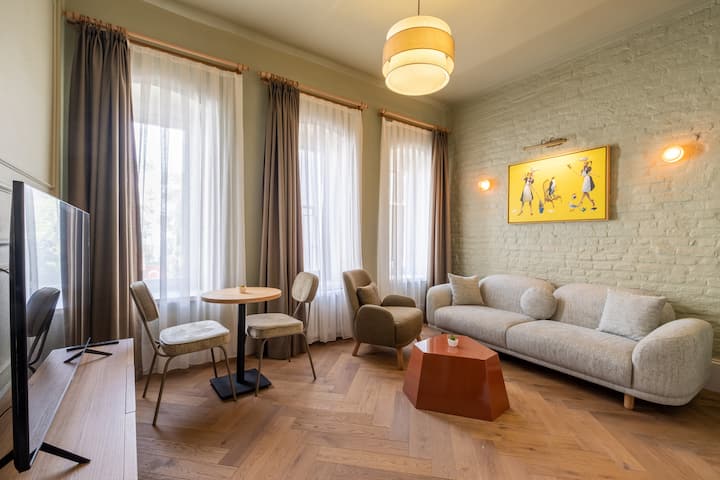 Amazing Newly Dec. 1br Apt  In Galata - Cihangir