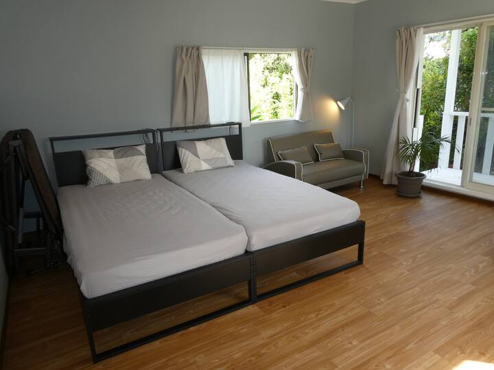 青島ビーチまで徒歩１分！プライベートビーチハウス１棟貸切 - Miyazaki