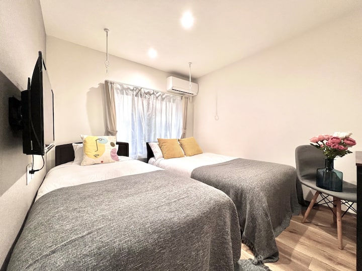 New Open 晴空塔线梅岛站步行2分钟 | 免费Wifi |ボアソルテR201-ad0084 - Sōka