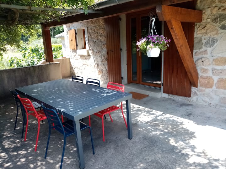 Grange Rénovée En Pierre - Les Vans