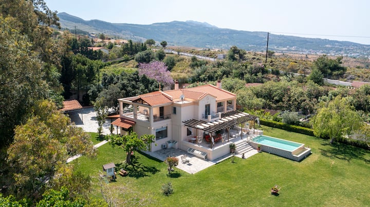 Horizon Villa-private Pool-7 Bedroom-gym-sea View - Kos