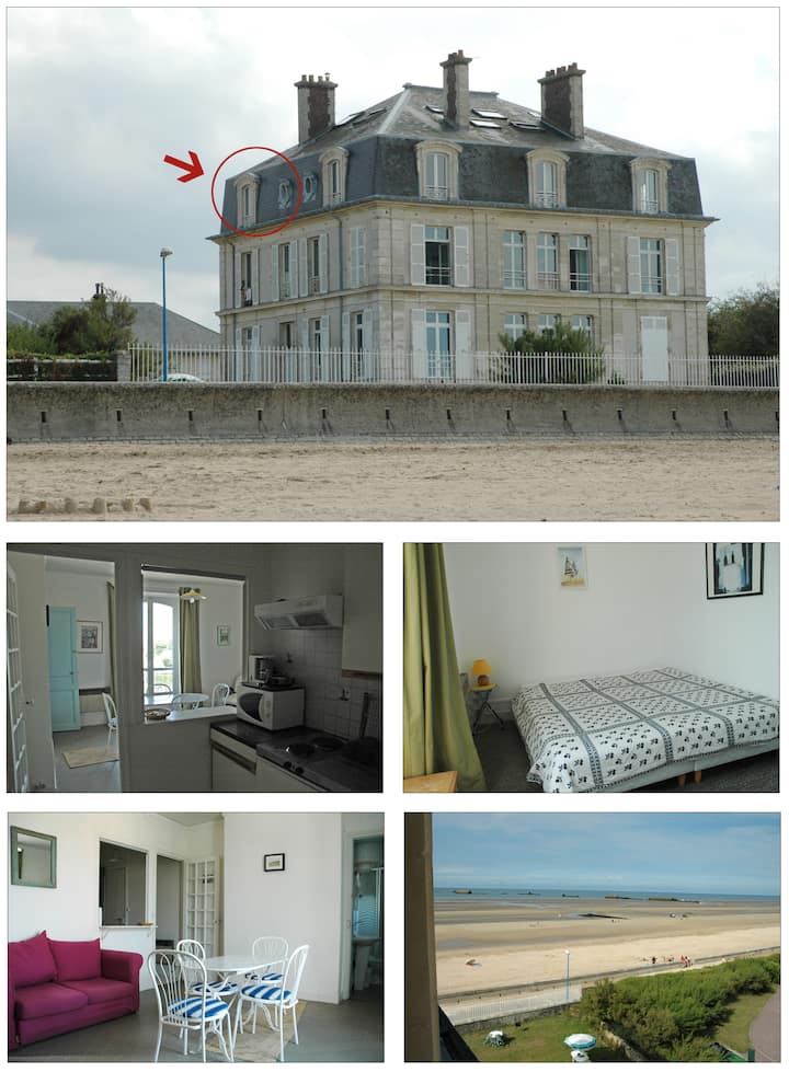 Loue F2 Sur Mer, Maison Ancienne - Arromanches-les-Bains