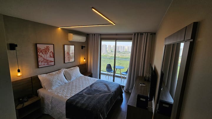 Suíte Na Barra Garagem Micro-ondas E Tv 42" 161bl2 - Recreio