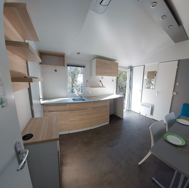 Mobil Home Petit Camping Piscine - Bollène