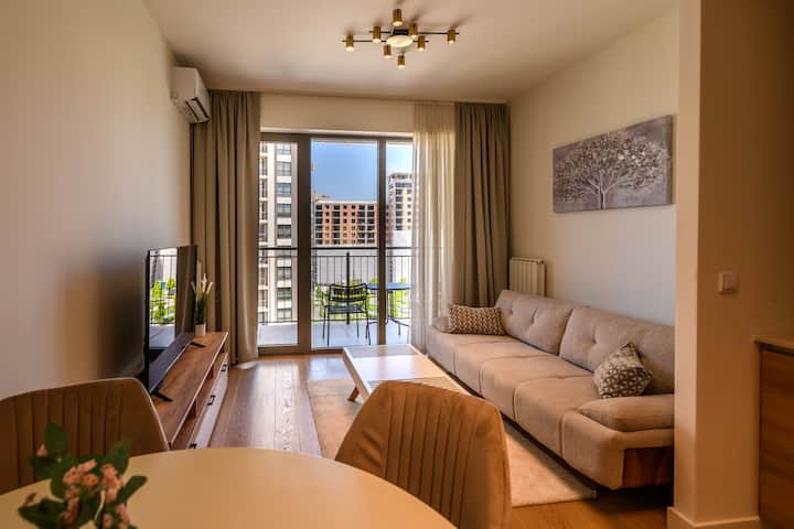 2bdr Silent Comfort @Belgrade Waterfront (6pax) - Belgrado