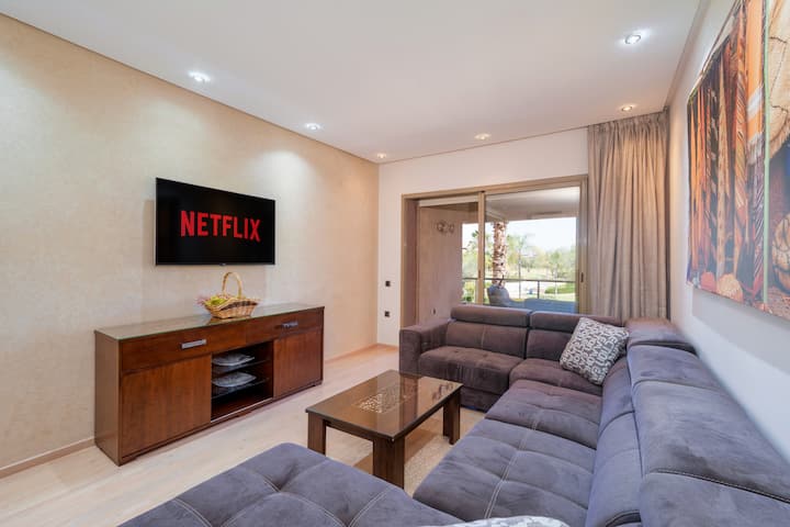 Appartement 3 Chambres Côté Vert Golf - Marrakech